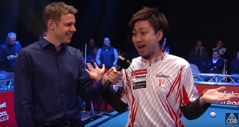 Japanese Pool Player Gives THE BEST Interviews Because He Doesn't Know ...