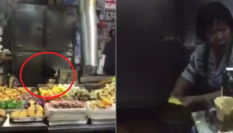 Hong Kong Snack Shop Caught Preparing Food on Dirty Floor, Tries to ...