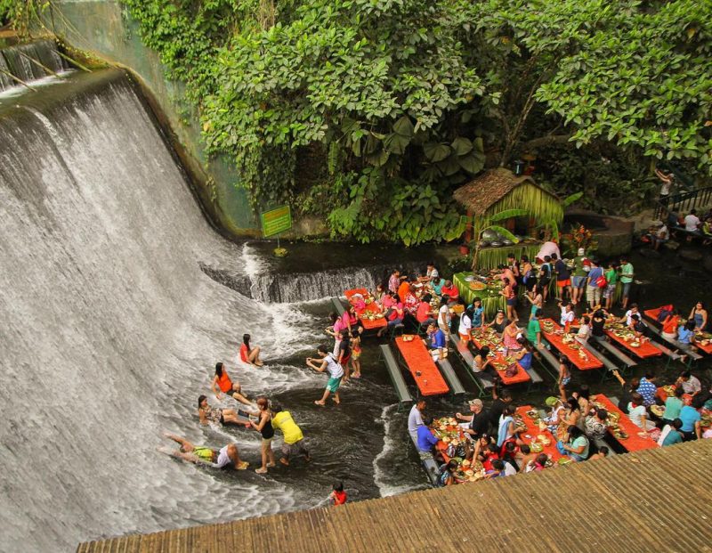 ‘Waterfall Restaurant’ in the Philippines Will Literally Make You Wet ...