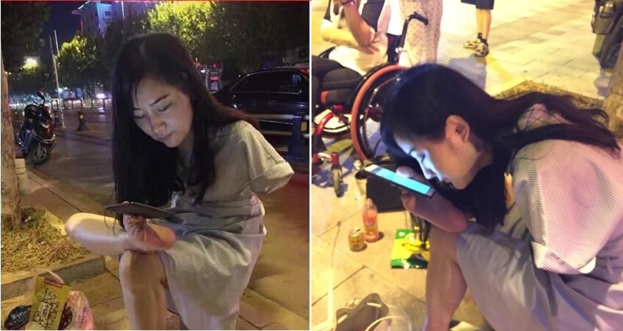 Armless Woman Becomes an Online Sensation in China After Live-streaming ...