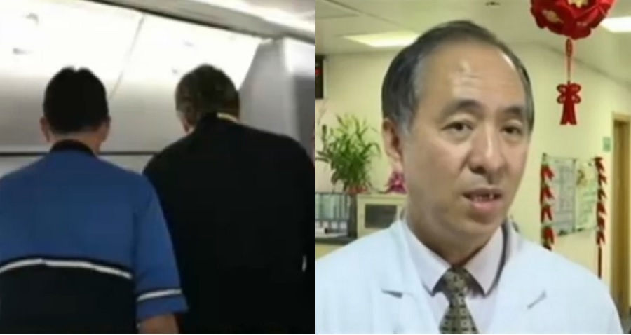 Hero Chinese Doctor Saves Two Airplane Passengers During Trip to the U.S.