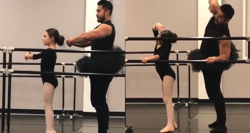 Bodybuilder Dad Rocks Tutu to Make Daughter Happy During Ballet Parent ...