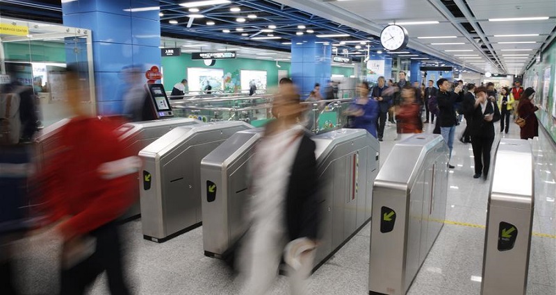 Chinese Metro Line Now Records Passengers' Faces With 4K Security Cameras Chinese Metro Line Now Records Passengers' Faces With 4K Security Cameras