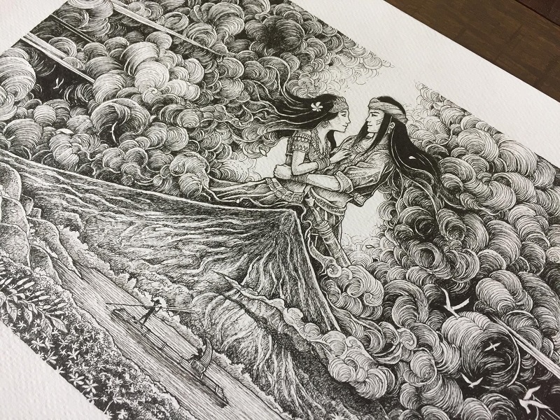 Mythical Couple that ‘Created’ Mayon Volcano in The Philippines Makes a ...