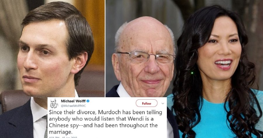 U.S. Spies Warned Jared Kushner That Wendi Deng Might Be a Spy