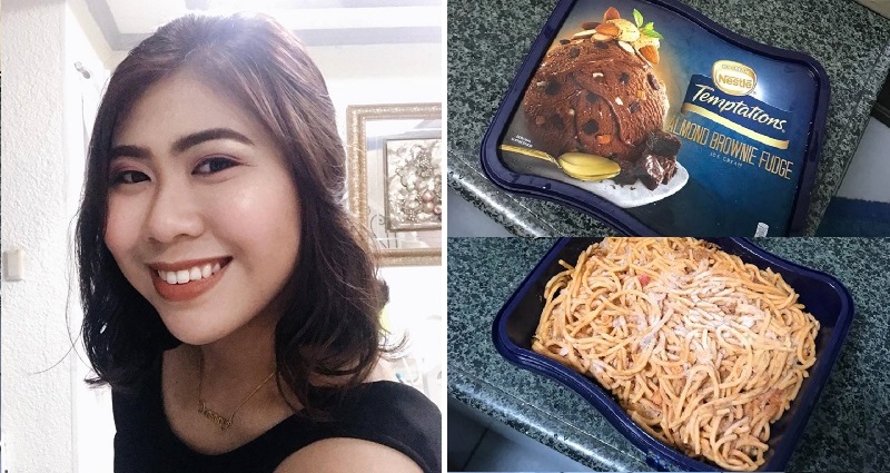 Filipino Mom Goes Viral After Finding Frozen Spaghetti in Tub of Ice Cream