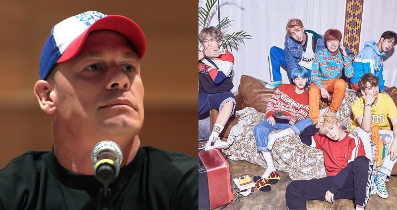 WWE Wrestler John Cena Officially Confirms He is Part of the BTS ARMY