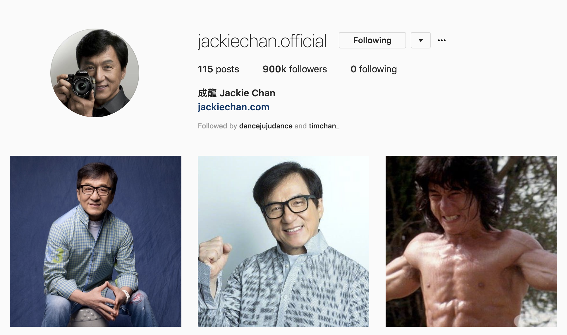 Jackie Chan’s Instagram is The Best Place to Go When You’re Feeling ...