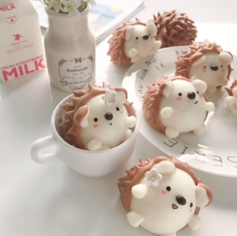 Cafe in Singapore Makes Adorable Steamed Hedgehog Buns And You Can, Too ...