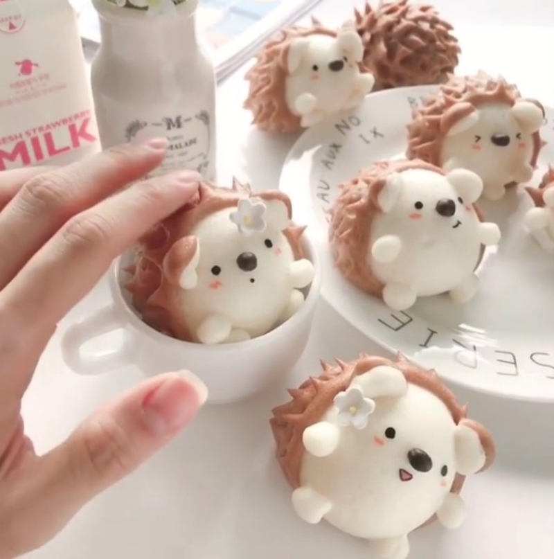 Cafe in Singapore Makes Adorable Steamed Hedgehog Buns And You Can, Too ...
