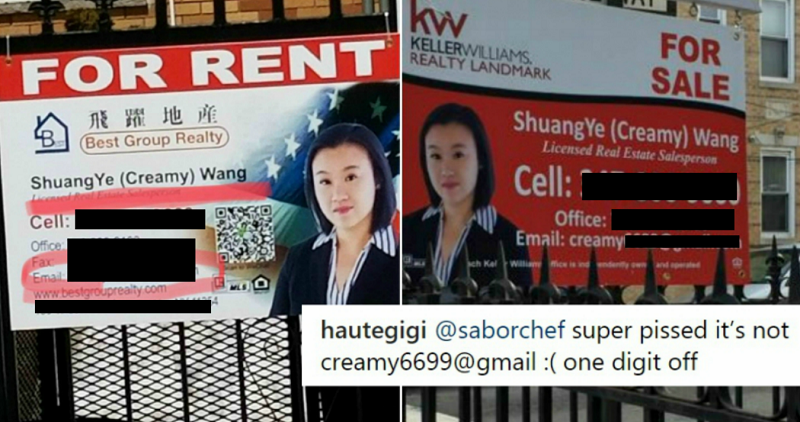 Chinese Realtor Becomes Instant Celebrity Because Her Name is 'Creamy Wang'