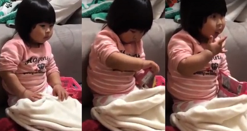 Adorable Girl Has Sneaky Way of Hiding Her Chips | NextShark.com