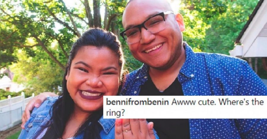 Couple’s Engagement Photo Mocked By Trolls On Instagram Over ‘Small ...