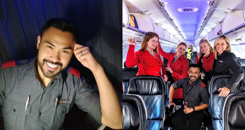 ‘Dancing Flight Attendant’ of Virgin America Performs His Epic Last Dance
