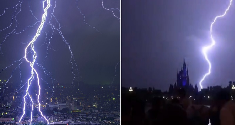 Japanese Netizens Capture Jaw-Dropping Videos of Epic Thunderstorm ...