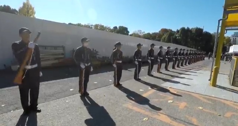 Honor Guard Demo at Japan’s National Defense Academy is Very Satisfying ...