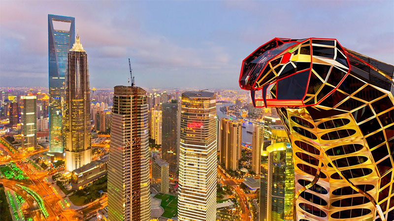 ‘Asian Cobra Tower’ Looks Like the Perfect Supervillain Headquarters