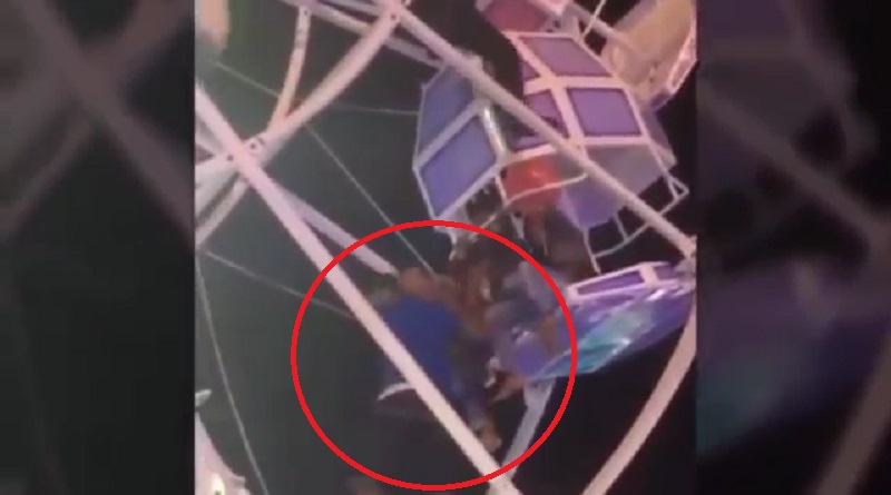 The Terrifying Moment People Jump Out of Ferris Wheel in Indonesia ...