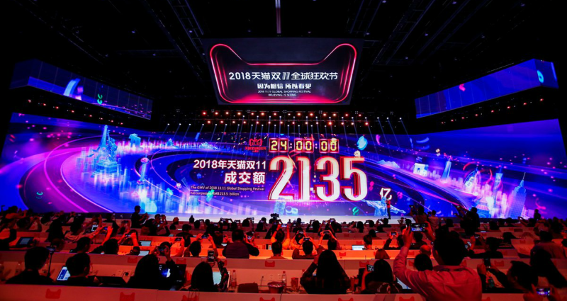 Alibaba Hits Record $30.8 Billion Sales on Singles’ Day