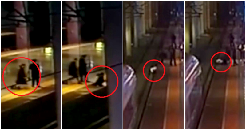 Woman Jumps in Front of Train to Scare Boyfriend During Fight