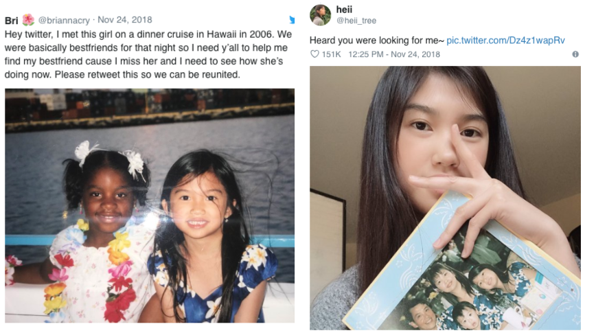 Twitter Helps Reunite Woman and ‘Long-Lost Friend’ From a 2006 Hawaiian ...