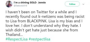 BLACKPINK K-Pop Star Criticized for Being Thai, Gets Over 13 Million ...