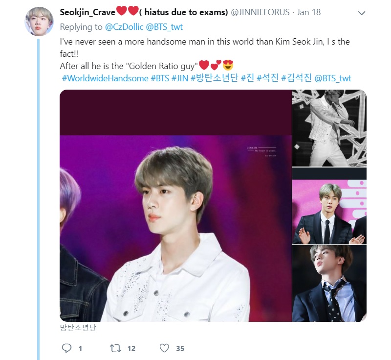 BTS Member Has The ‘World’s Best-Sculpted Face’ After 1.5 Million ...