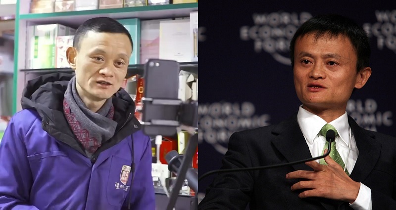 Grocery Store Owner Becomes Internet Celebrity for Looking Like Jack Ma