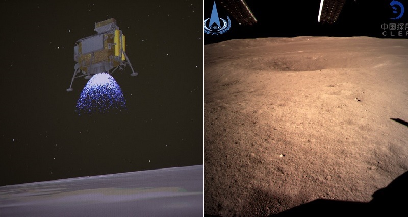 China Reveals FIRST EVER Photos of Dark Side of the Moon from Chang’e 4