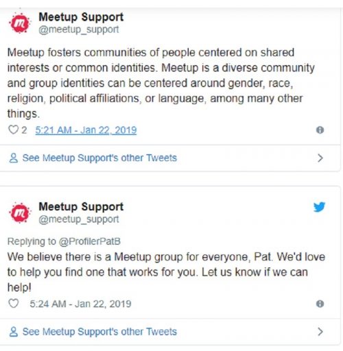 Woman Protests ‘POC-Only’ Groups on Meetup by Creating ‘White Women ...