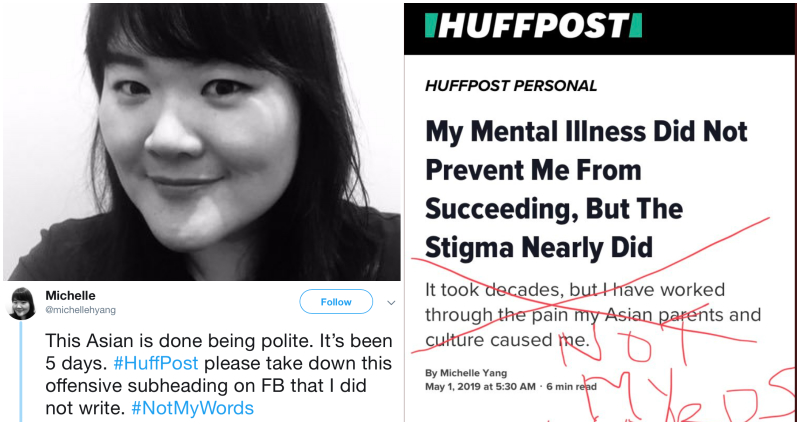 HuffPost Hijacks Asian Woman’s Story on Mental Health Stigma with ...