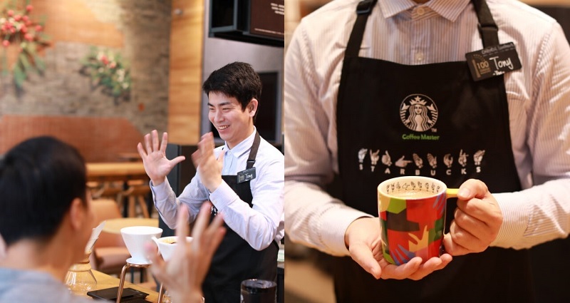 First Ever Sign-Language Starbucks Opens Up in China | NextShark.com