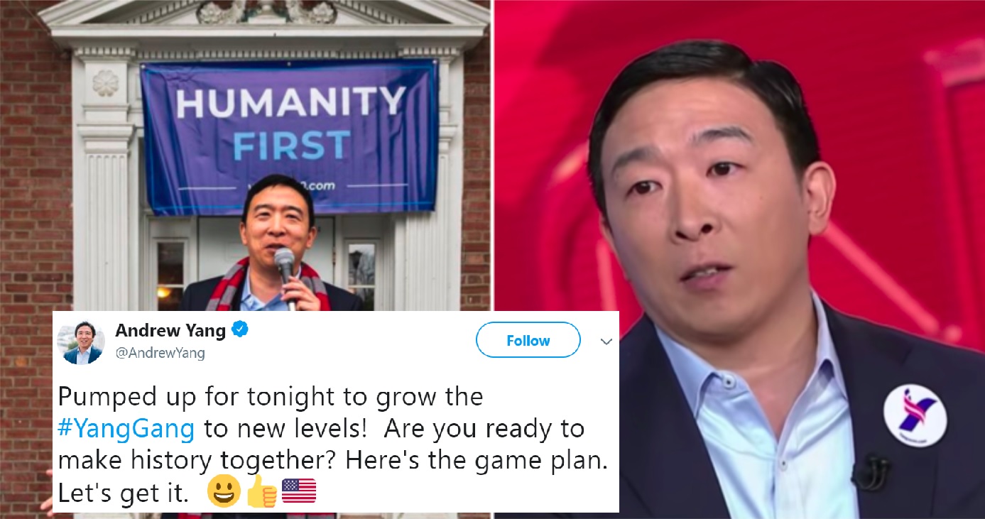 Andrew Yang is PUMPED for Tonight's Democratic Presidential Debates
