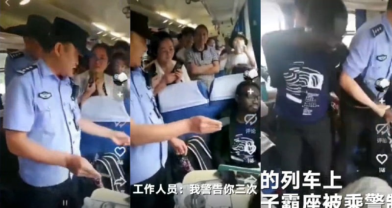 Man Thrown Off Train in China After Refusing to Leave Seat or Show ...