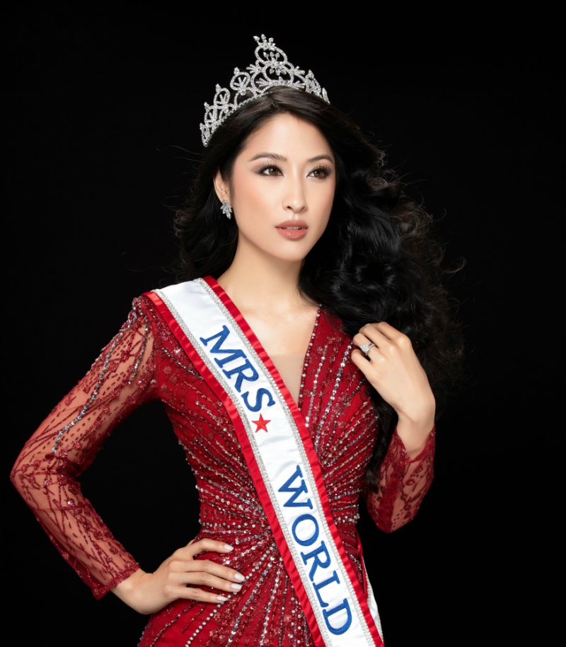 Meet the First Vietnamese Woman to Be Crowned Mrs. World | NextShark.com