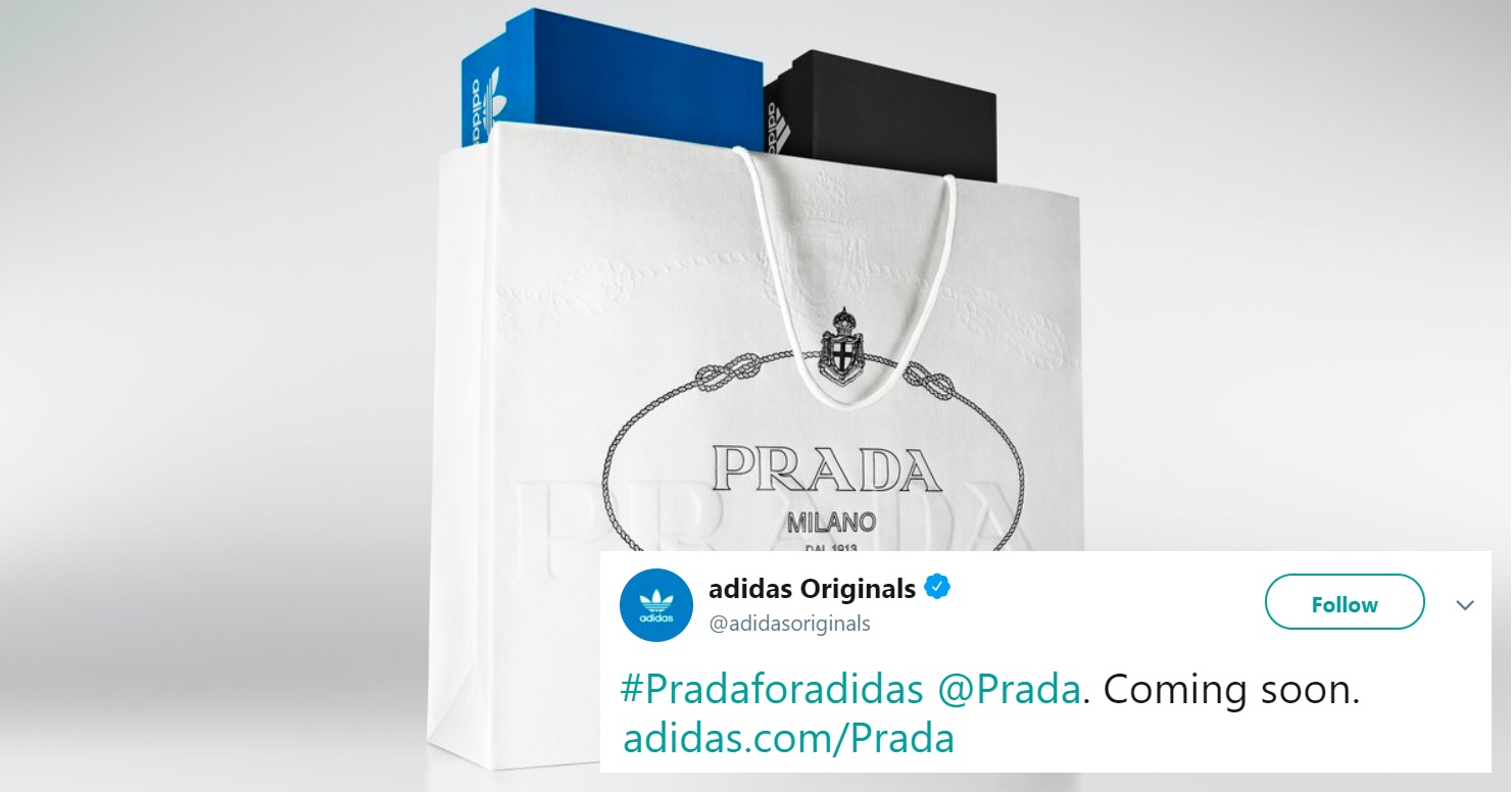 Adidas x Prada Collaboration Teases New Sneakers for 2020