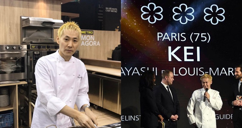 Chef Kei Kobayashi Becomes First Japanese Chef to Get 3 Michelin Stars