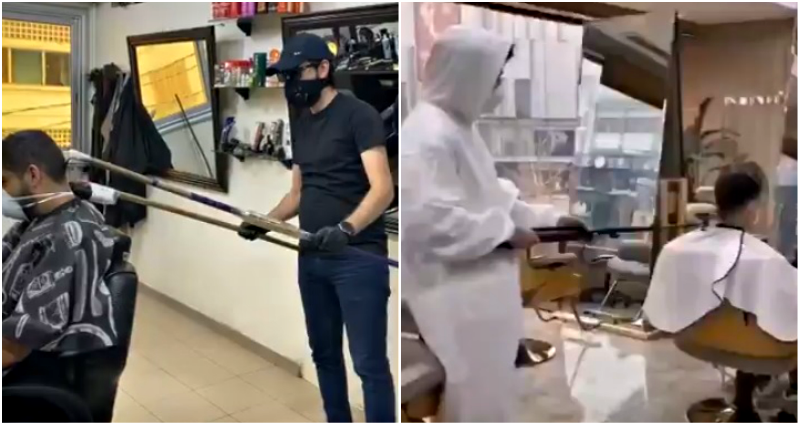 Chinese Barbers Are Doing 'Long-Distance' Haircuts to Make Customers ...