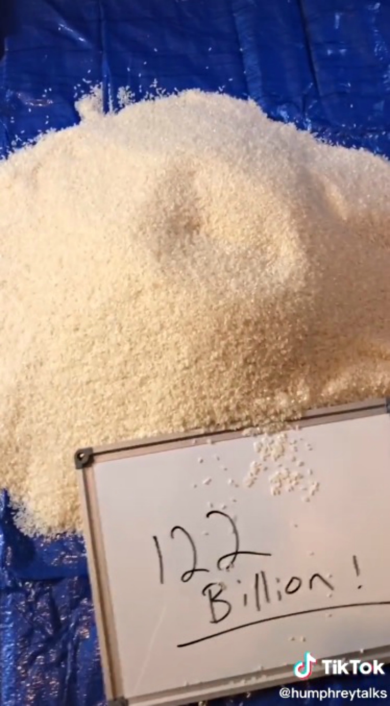 Man Goes Viral Using Rice to Show Jeff Bezos’ Wealth on TikTok ...