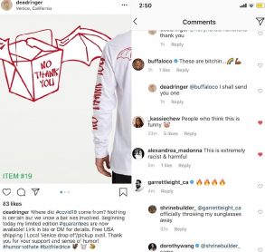 Lululemon Art Director Posts Racist ‘Bat Fried Rice’ Shirts for Sale ...