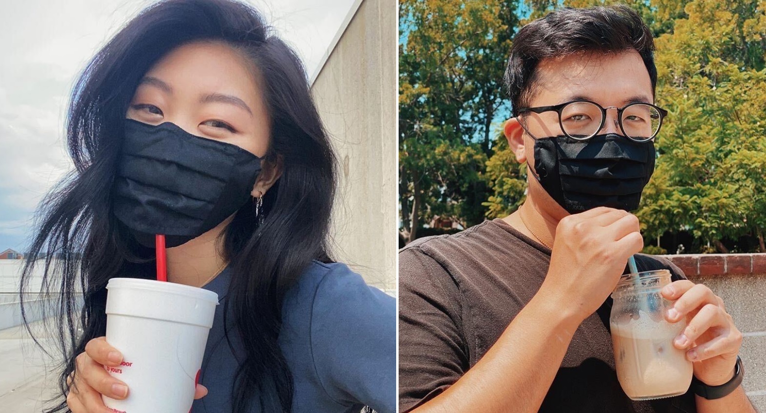 This is Probably the Best Face Mask for Drinking Bubble Tea