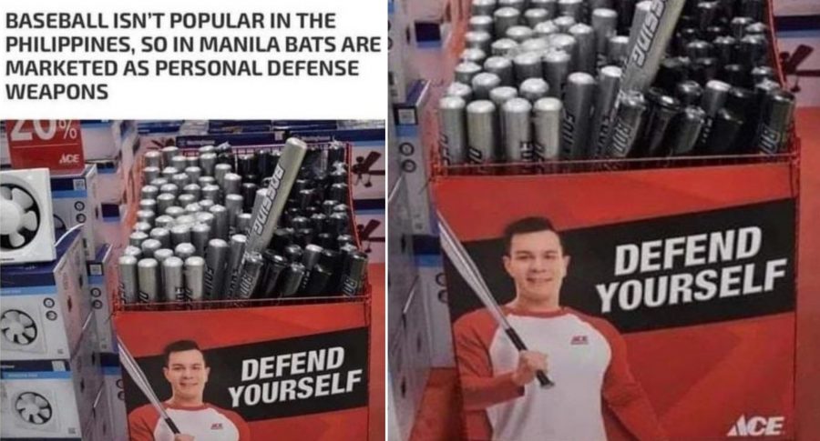 Baseball Bats in the Philippines Are Sold for Defense, Not Really for ...
