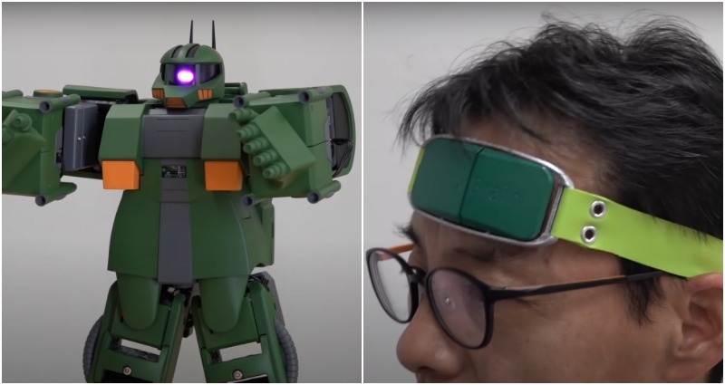 Japanese Scientists Create Technology to Control Small Gundam Robots ...