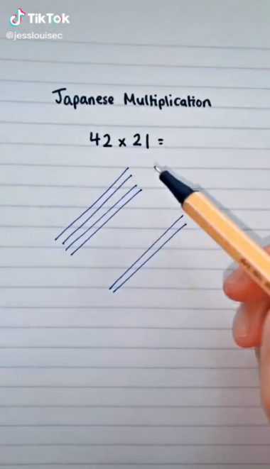 Japanese Multiplication Trick is the Best First Thing You’ll Learn in ...
