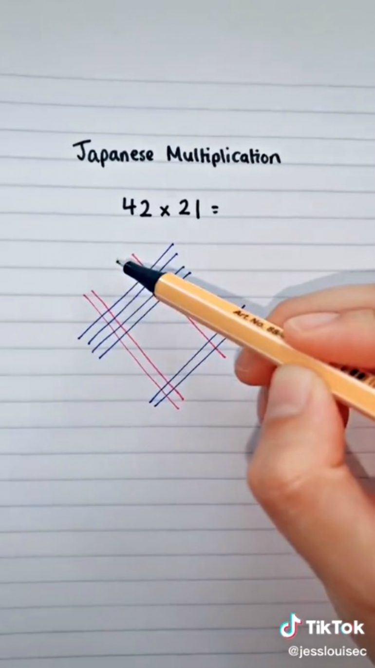 Japanese Multiplication Trick is the Best First Thing You’ll Learn in ...