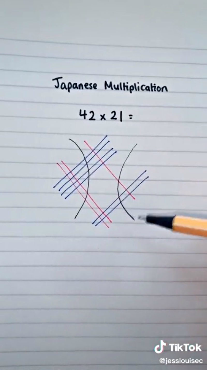 Japanese Multiplication Trick is the Best First Thing You’ll Learn in ...