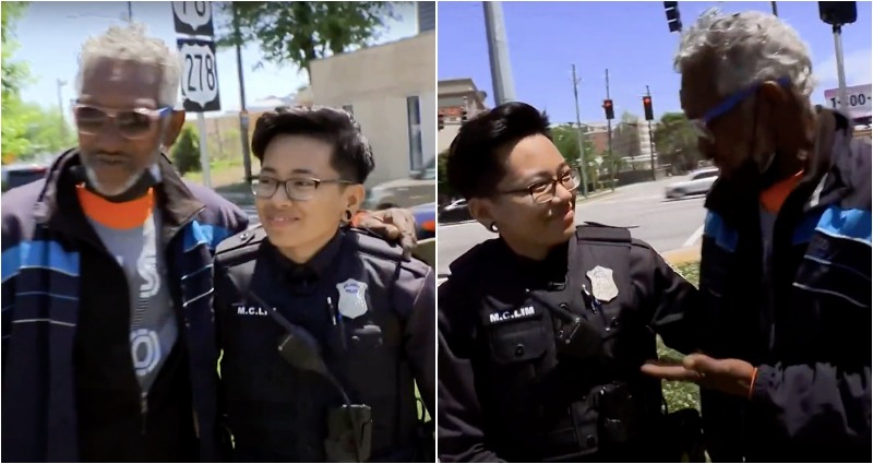 Atlanta Officer, Elderly Homeless Man Share Deep Bond Since Before Pandemic
