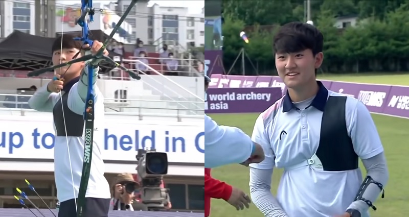 South Korean teen archer Kim Je-deok, sole caregiver of ill father ...