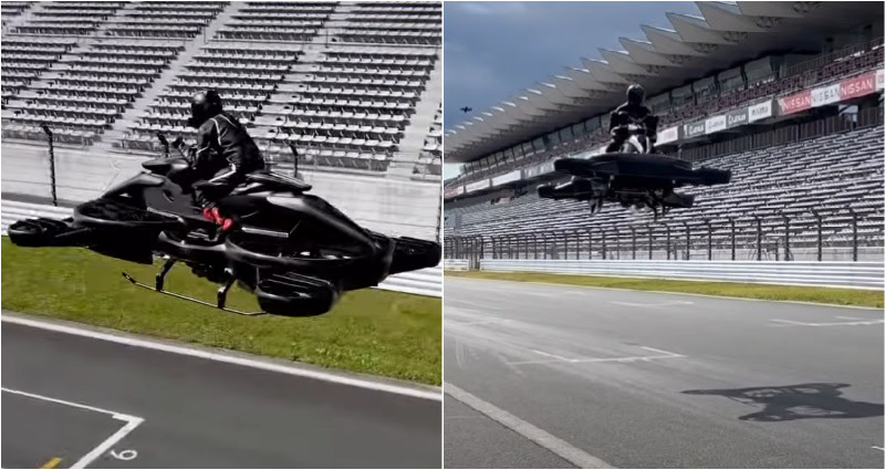 Tokyo company unveils futuristic $680,000 hoverbike