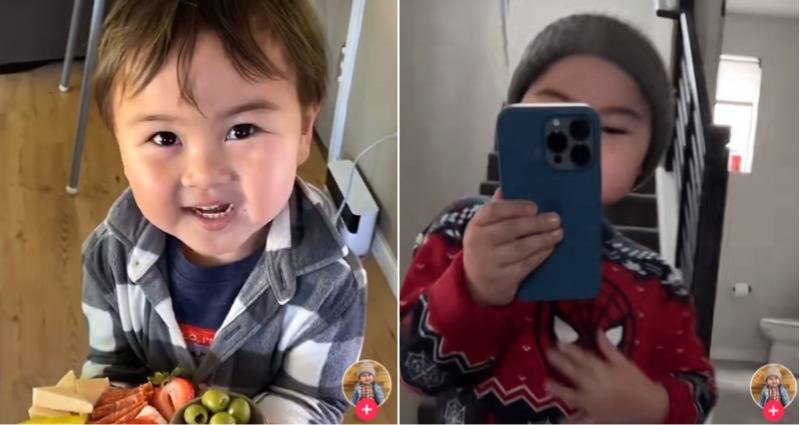 ‘Thank you, Mama’ baby Grey is making videos on his own, and viewers ...